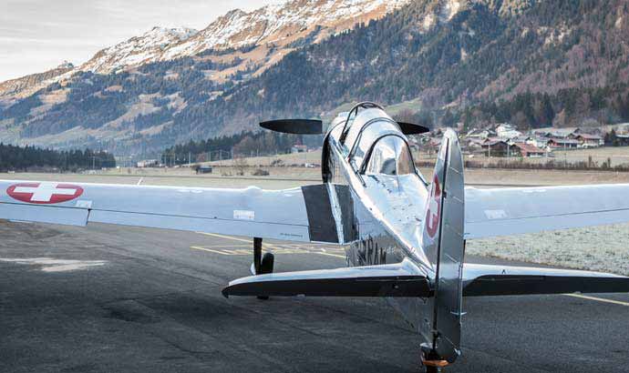 Pilatus P2 Oldtimer Rundflug